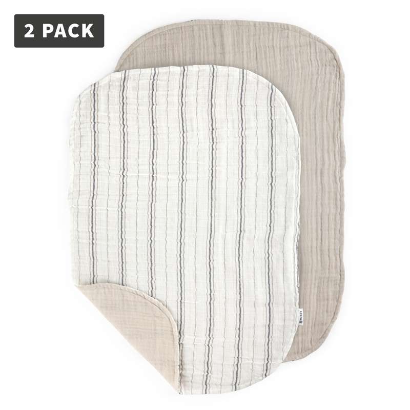 Sebra Changing Mats - 6-layer - 2 pcs. - Muslin - Stripe